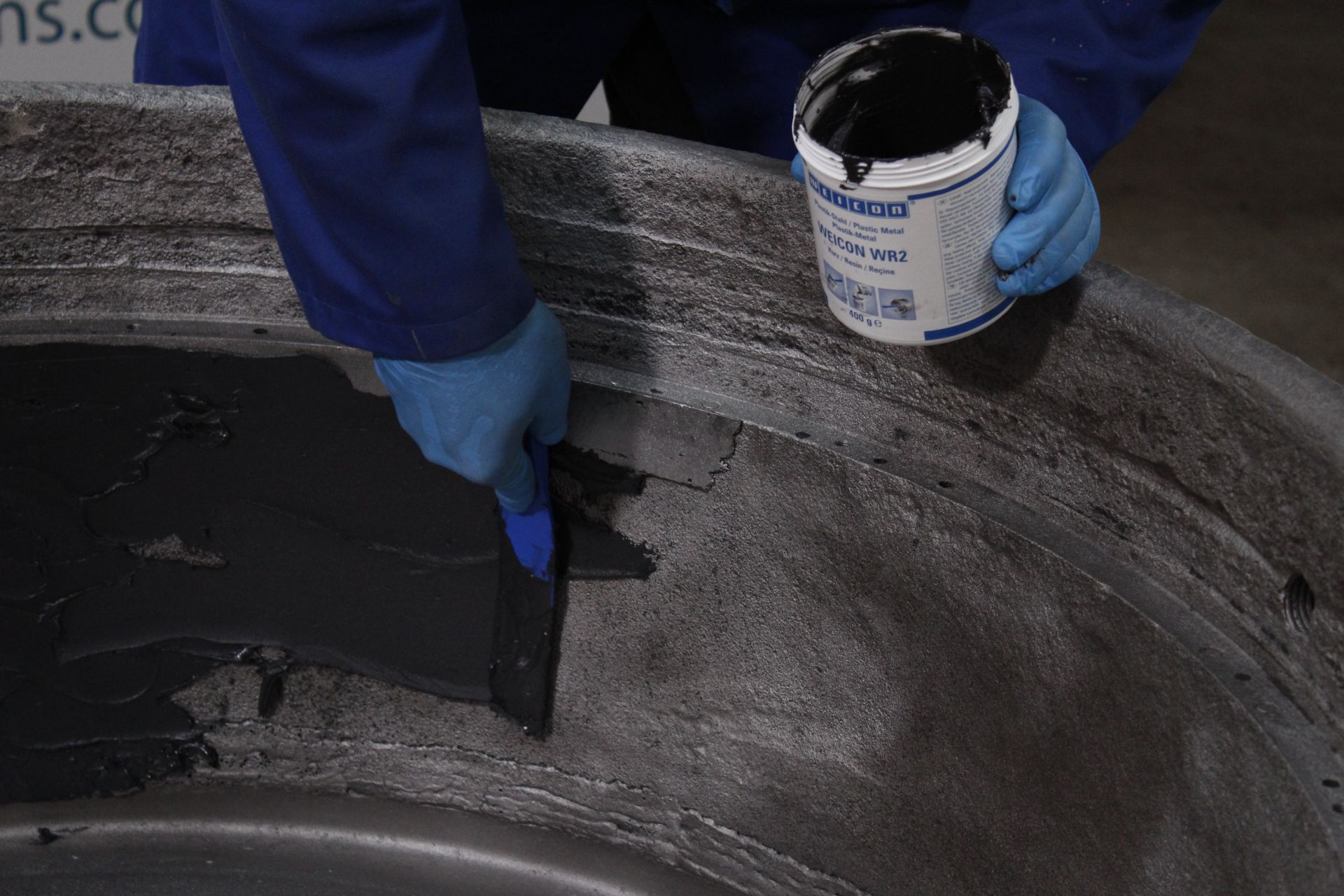 WEICON WR2 | mineral-filled epoxy resin system for repairs and gap ...
